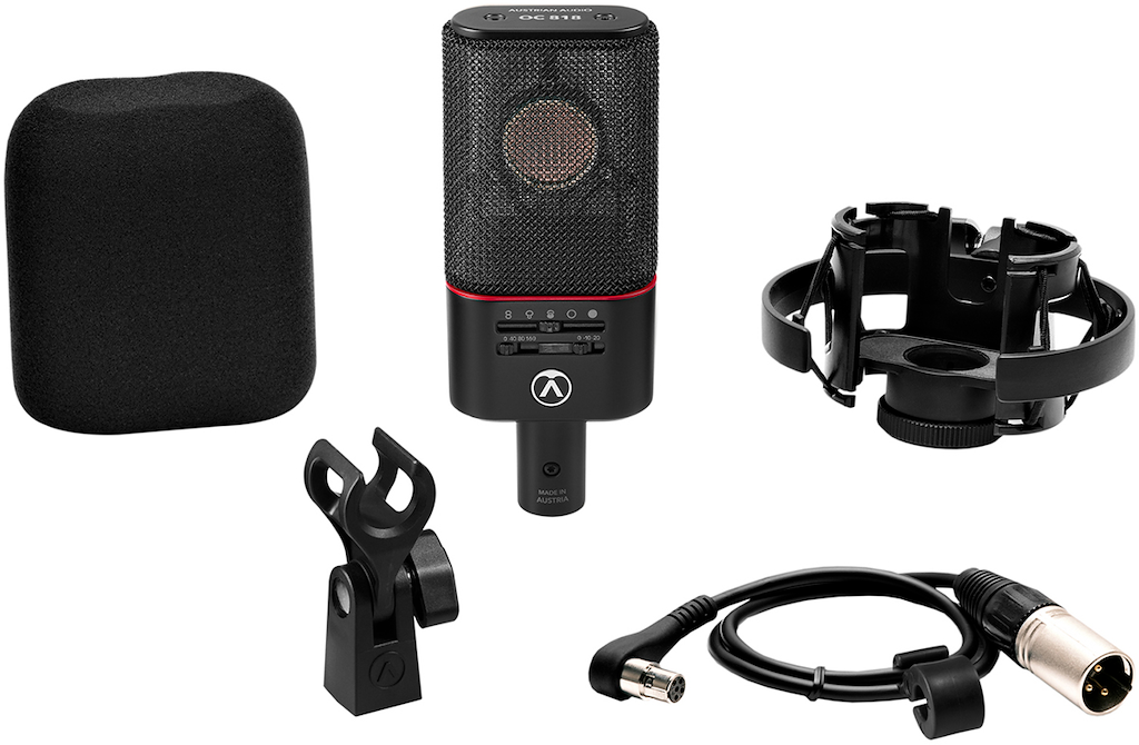 Austrian Audio OC818 Studio Set Black kondenzatorski mikrofon