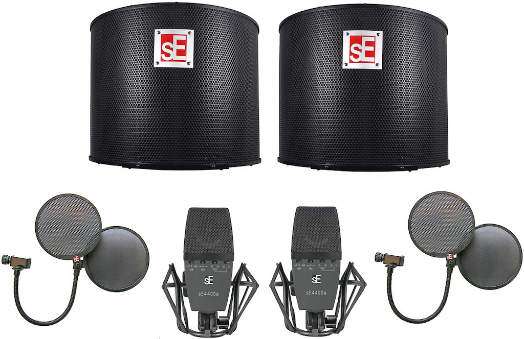 sE Electronics sE4400a Pair, Project Studio & Dual Pro Pop Bundle