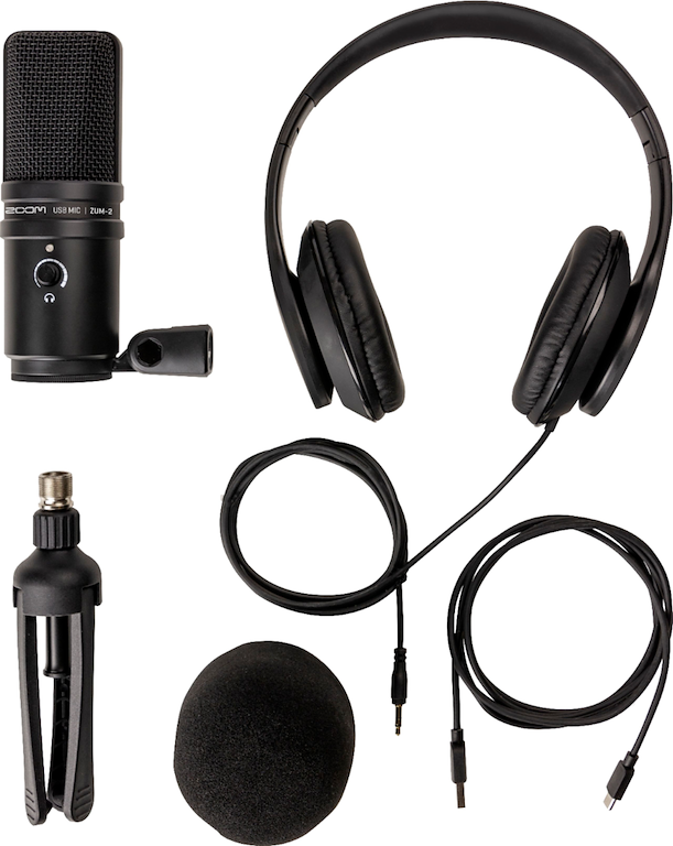 Zoom ZUM-2 Podcast Mic Pack