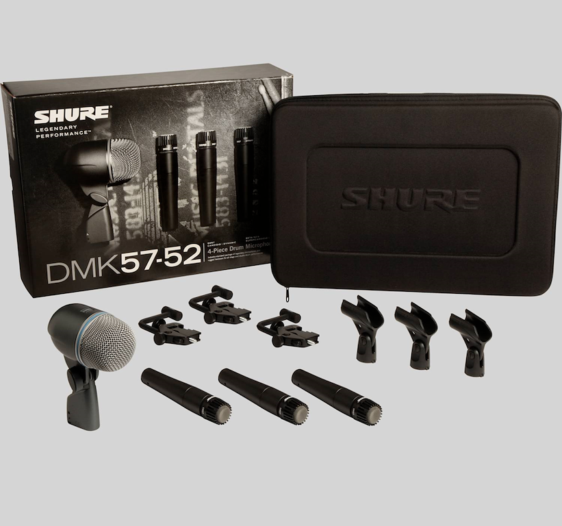 SHURE DMK57-52 | DRUM MICROPHONE PACKAGE