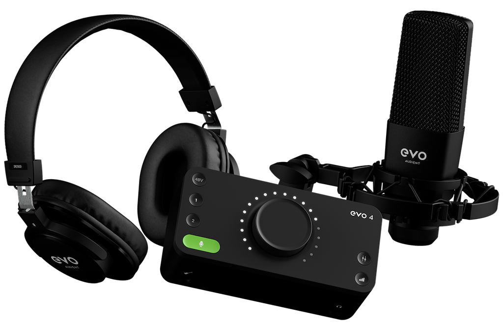 Audient Evo Start Recording Bundle | 2x2 Usb/ios Recording System