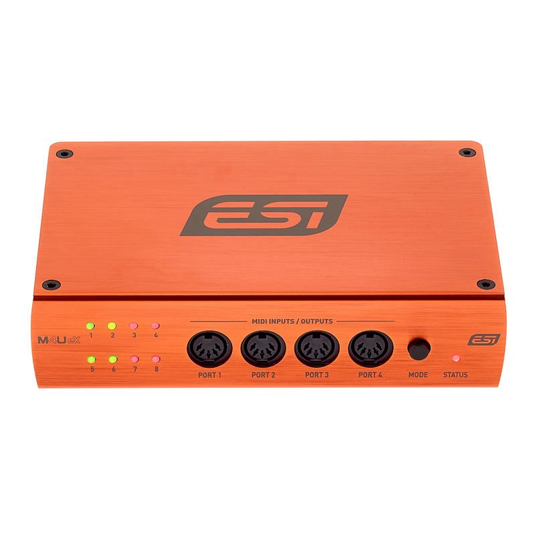 Esi M4u Ex | 8-port Usb 3.1 Gen 1 Midi Interface With Usb Hub