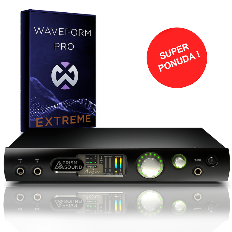 Prismsound Lyra 2 - Audio Interfejs + Traction Waveform Extreme Pro softver