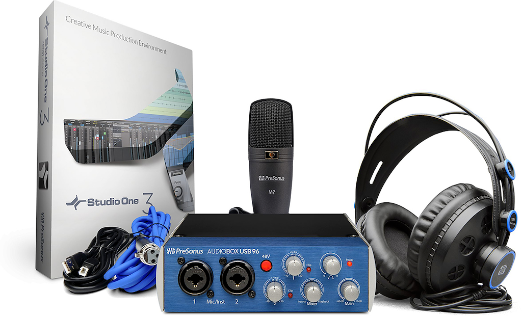 PreSonus AudioBox 96 Studio komplet za studijsko snimanje