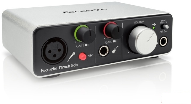 Focusrite iTrack Solo - Lightning iOS Audio Interface