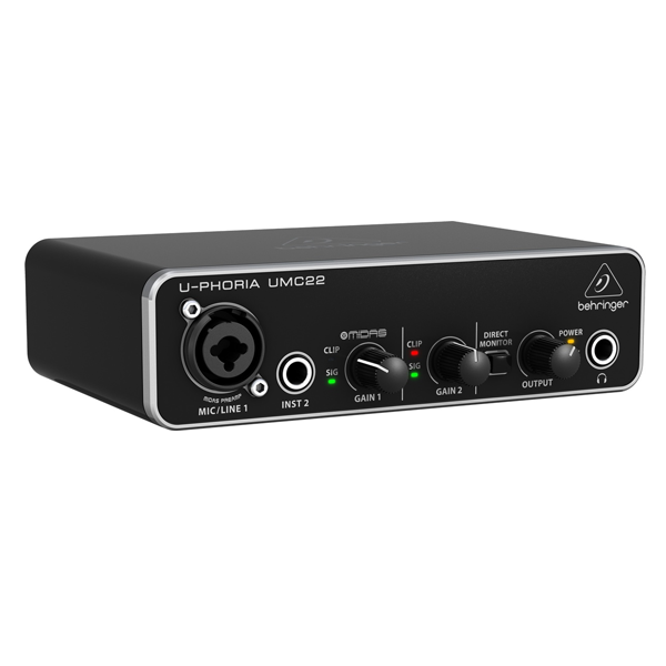 Behringer UMC22 U-Phoria