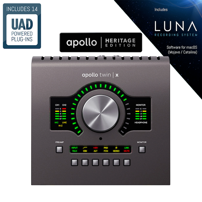 Universal Audio Apollo Twin X DUO Heritage Edition | Audio Interfejs