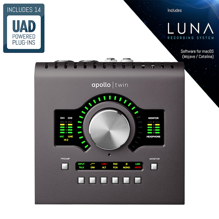 Universal Audio Apollo Twin MKII Heritage Edition audio interfejs