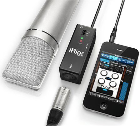 IK Multimedia iRig Pre 2 Mikrofonsko Pretpojačalo Za iOS Uređaje