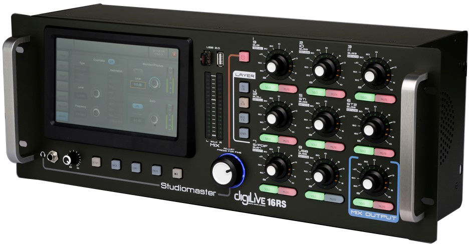 Studiomaster DigiLivE 16RS Rack Digitalna Mikser Konzola