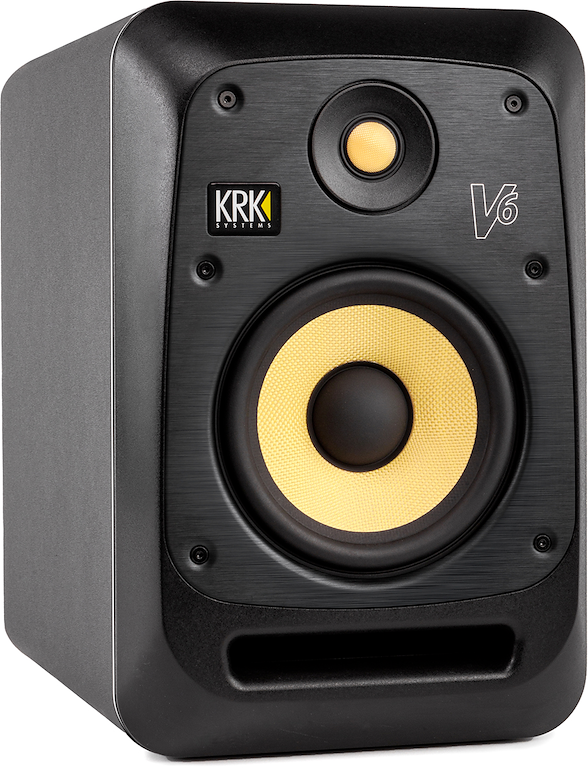 KRK V6 S4 Black | Active Studio Nearfield Monitor