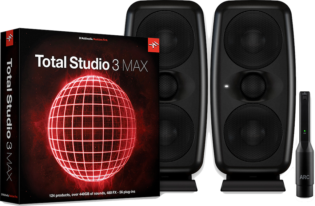 IK Multimedia iLoud MTM (par) + Total Studio 3 Max Bundle