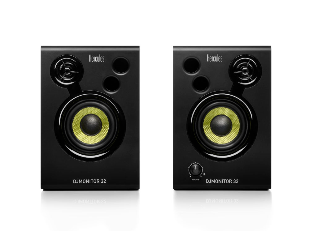 HERCULES DJ MONITOR 32 | 3" ACTIVE MULTIMEDIA SPEAKER PAIR