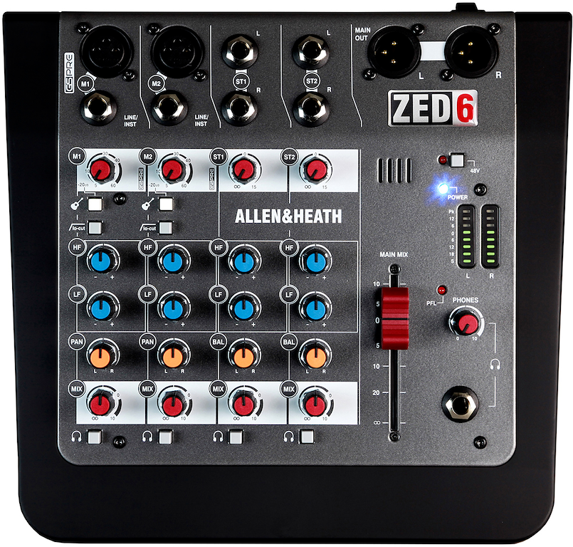 Allen&Heath ZED-6 mikser