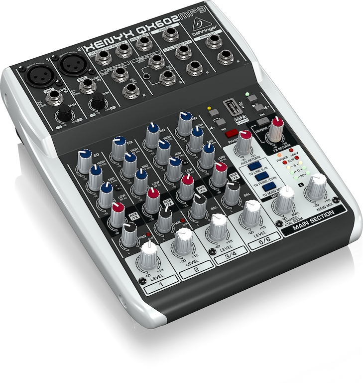 Behringer Xenyx QX602MP3 mikser