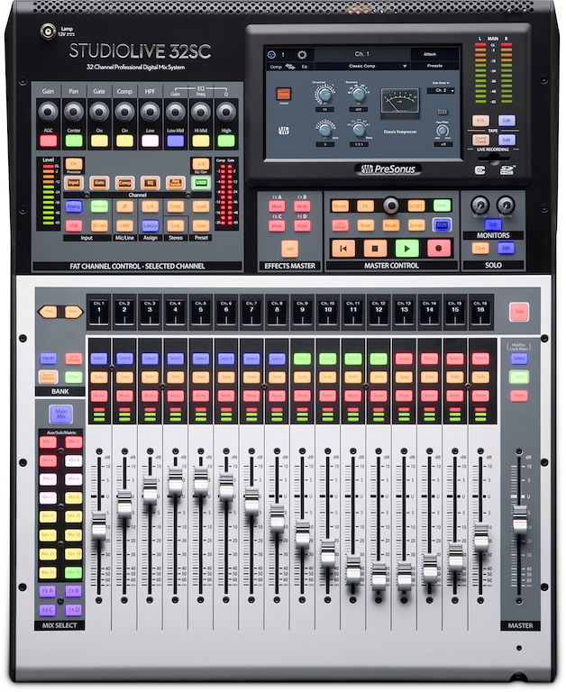 PreSonus StudioLive 32 SC l 64-channel Digital Mixer And USB Audio Interface