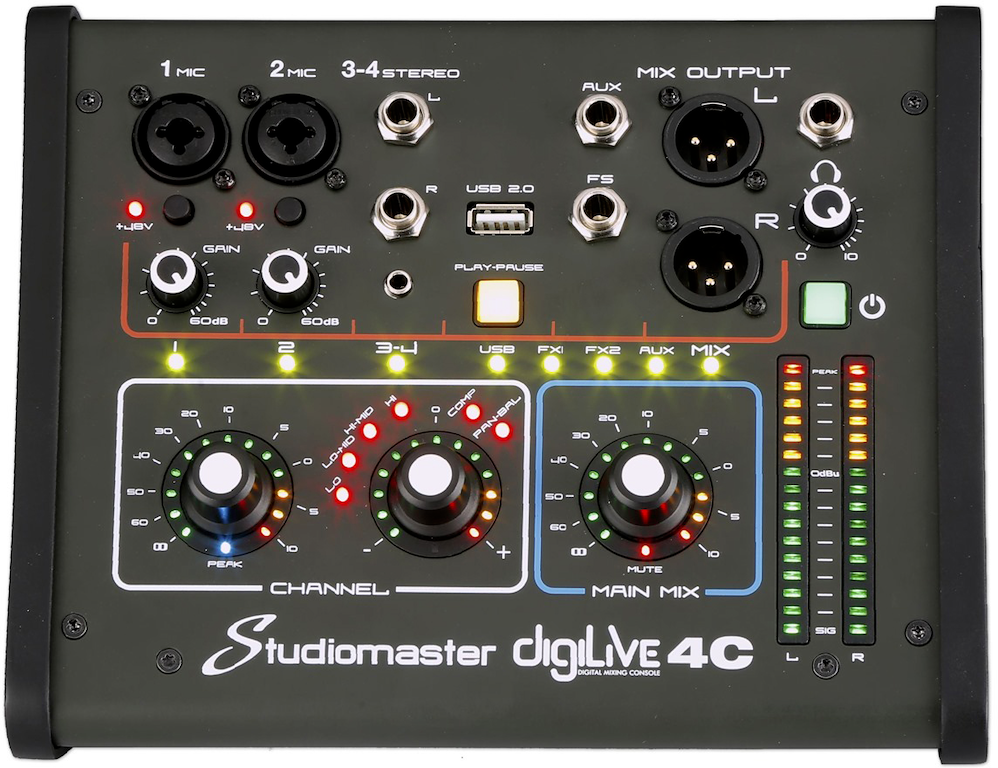 Studiomaster digiLivE 4c Digitalni Mikser