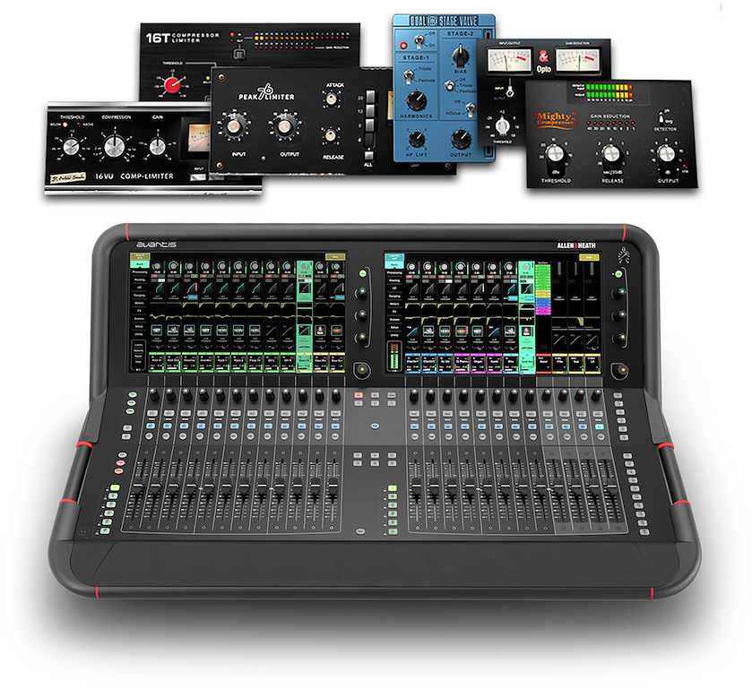 Allen&Heath Avantis dPack Bundle | Digital Mixing Console + dPack processing plugins