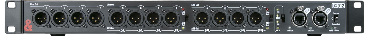 Allen&Heath DX 012 | 12 XLR Output Analogue/AES Portable DX Expander