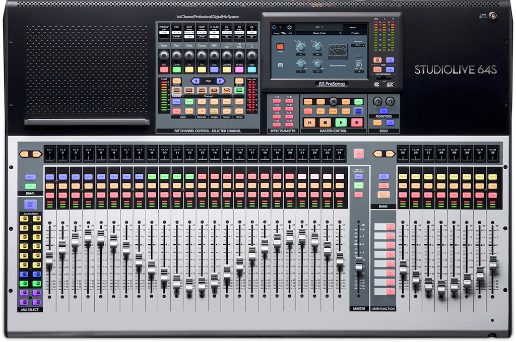 PreSonus StudioLive 64S l 64-channel Digital Mixer And USB Audio Interface