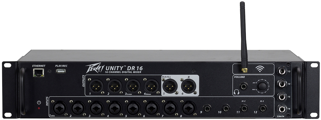 Peavey UNITY™ DR16 | 16-Channel Digital Mixer