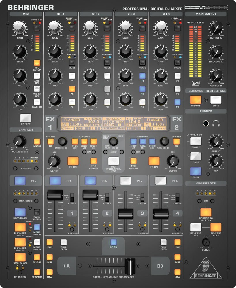 Behringer Digital Pro Mixer DDM4000