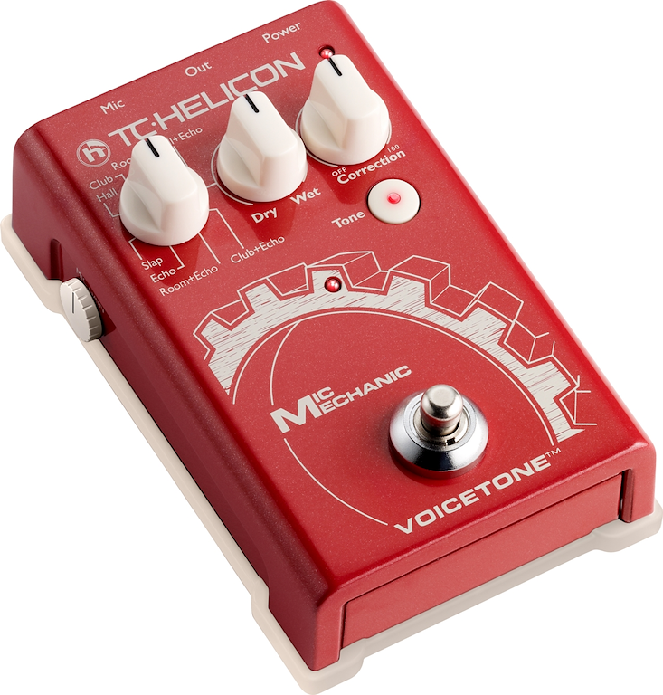 TC Helicon Mic Mechanic | Vocal Effects Stompbox