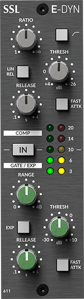 Solid State Logic 611 E-Series Dynamics modul za seriju 500