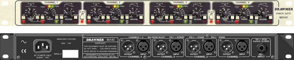 Drawmer MXPRO-40 Punch Gate
Tehnička specifikacija
Dodatne informacije