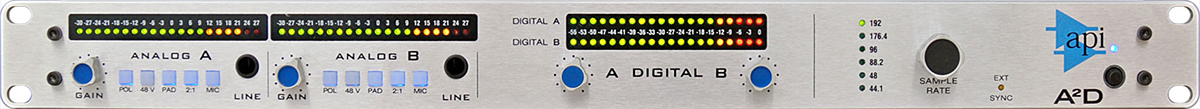 Api A2D | Dual Mic Preamp/AD Converter