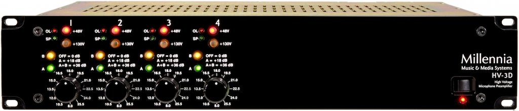 Millennia Hv-3d-4 | 4-ch Mic Preamp