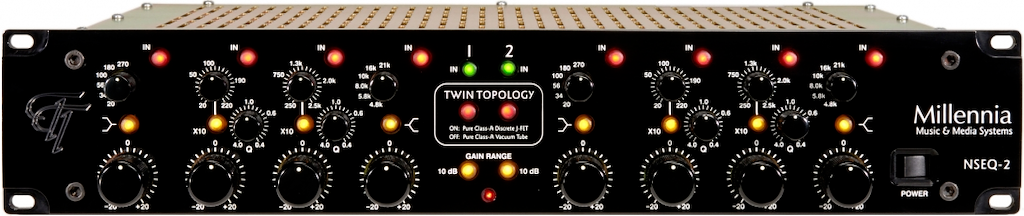 Millennia Nseq-2 | Stereo Four-band Parametric Eq