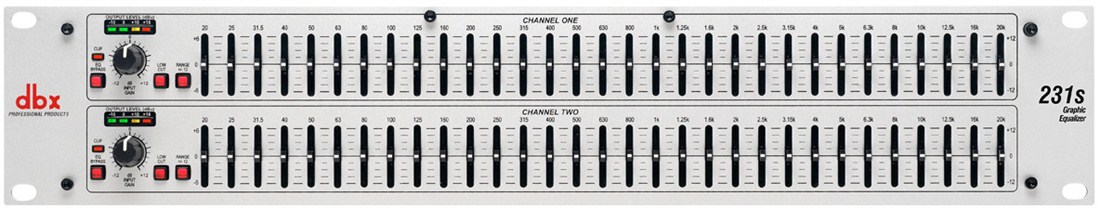 dbx 231s Dual Chanel 31-Band Equalizer