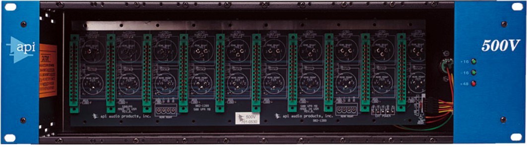 APi Audio 500VPR 10 Slot Rack w/PS