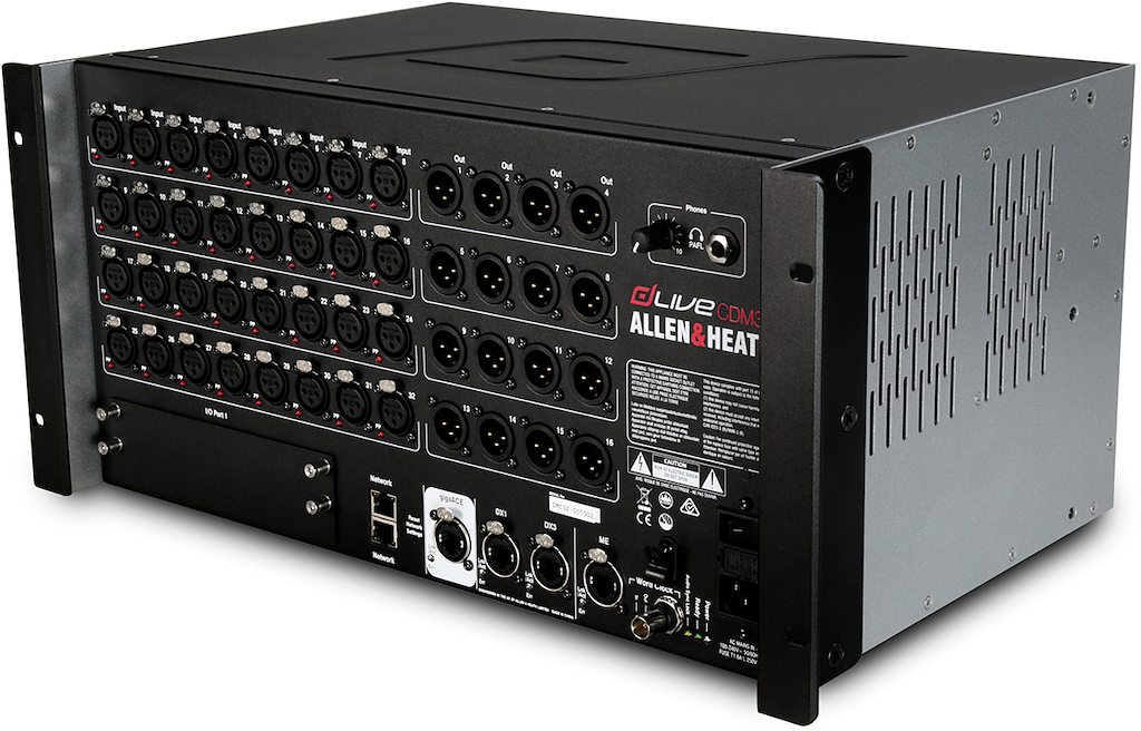 Allen&Heath dLive CDM32 MixRack stagebox modul