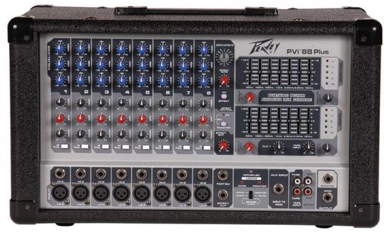 Peavey PVi 8B Plus mikser s pojačalom
Tehnička specifikacija