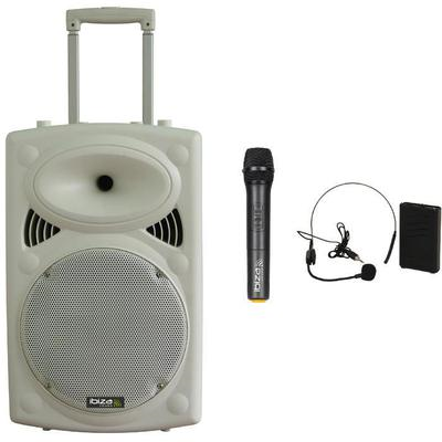 Ibiza Sound PORT15UHF-BT White mobilna aktivna zvučna kutija (Komad)