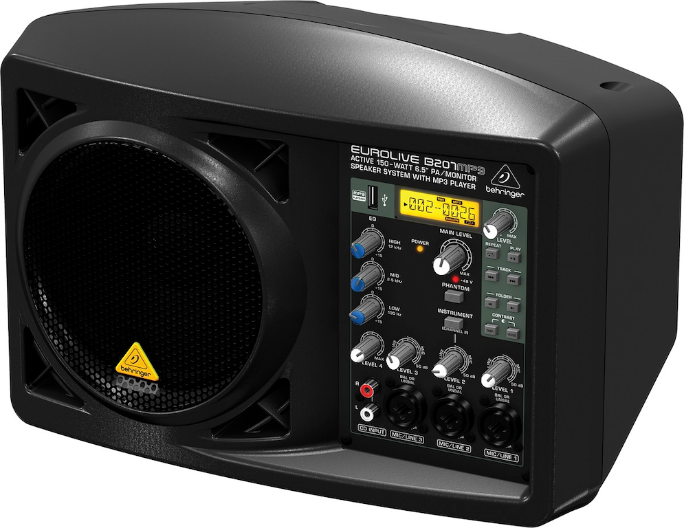 Behringer Eurolive B207MP3
Tehnička specifikacija: