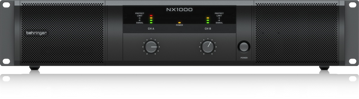 Behringer NX1000 pojačalo sa stereo skretnicom