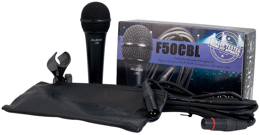 Audix F50S-CBL Dynamic Vocal Mic