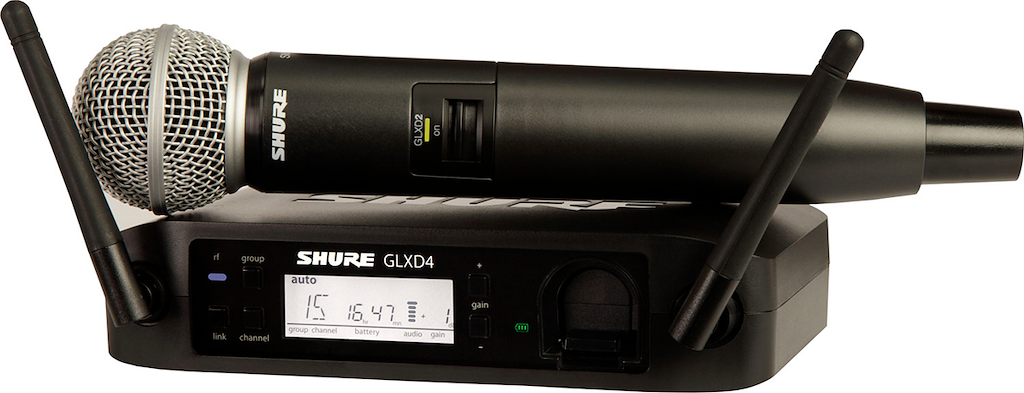 Shure GLXD24/SM58 Z2 bežični mikrofonski sistem