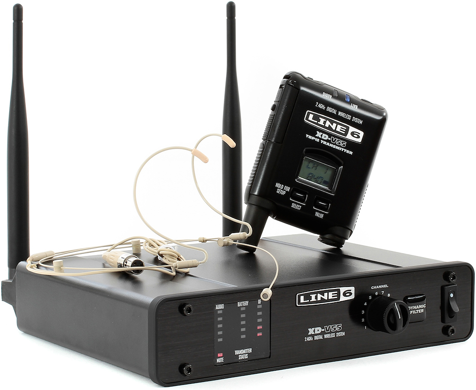 LINE6 XD-V55HS Tan Wireless Mic System