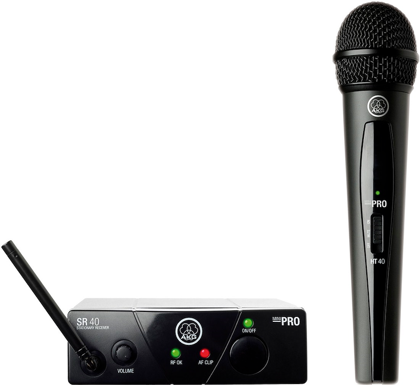 AKG WMS40 Mini Vocal Set US45C Wireless Mic System