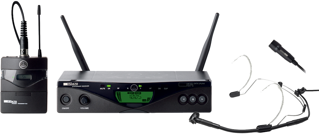 AKG WMS470 Presenter Set Band 1 Wireless Mic System