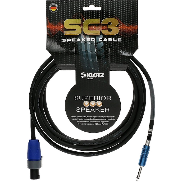 KLOTZ SC3-SP03SW - zvučnički kabl