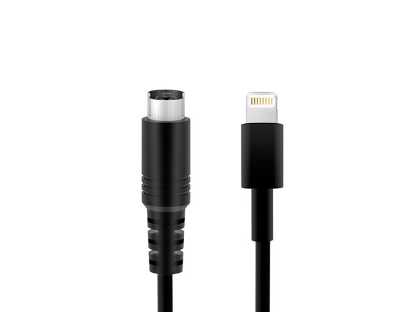 IK Multimedia Lightning To Mini-Din Cable