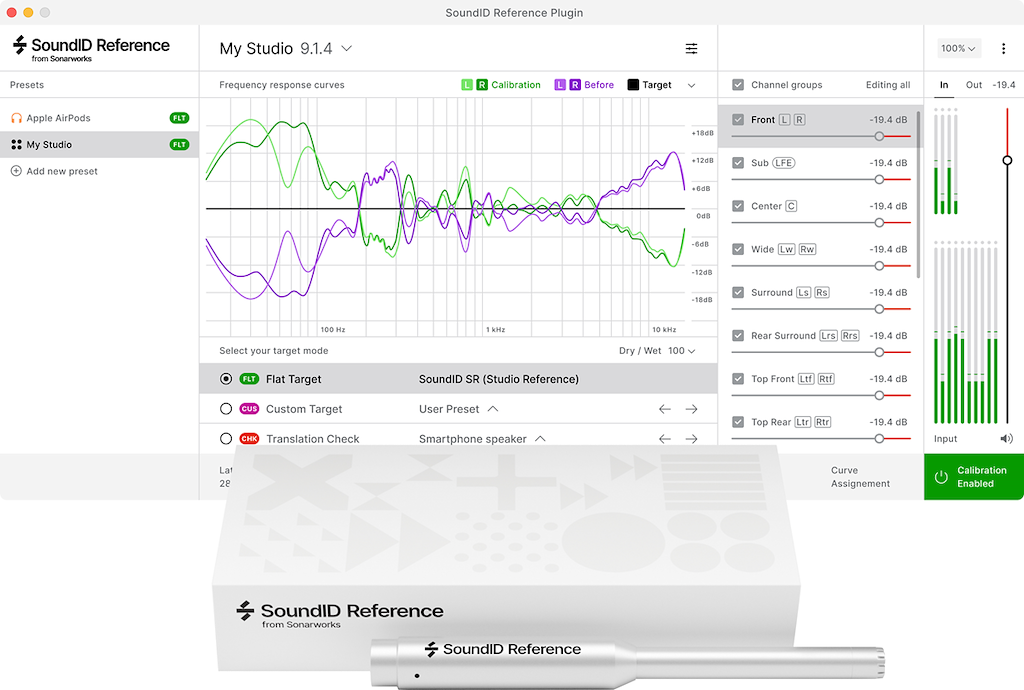 Sonarworks SoundID Reference for Multichannel with Measurement Microphone softverza kalibraciju sa mikrofonom