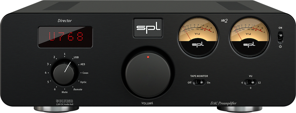 SPL Director MKII Black | DAC And Preamp