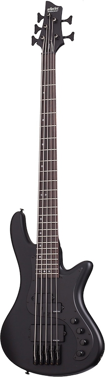 Schecter Stiletto Stealth- 5 SBK # 2523