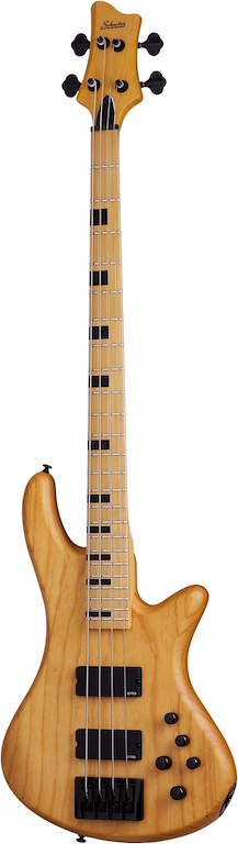 Schecter Stiletto Session-4 | Aged Natural Satin #2850